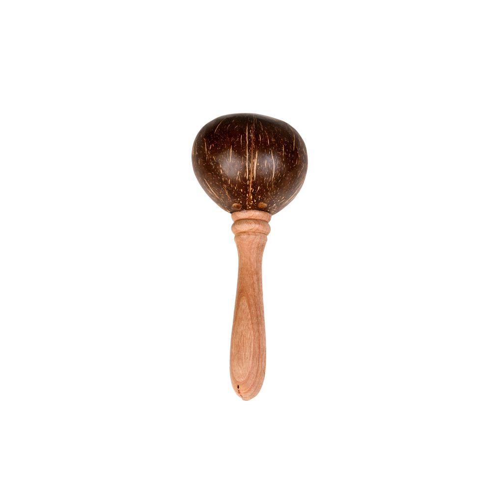 Coconut Maraca – Natural Finish, Great Value Rattle