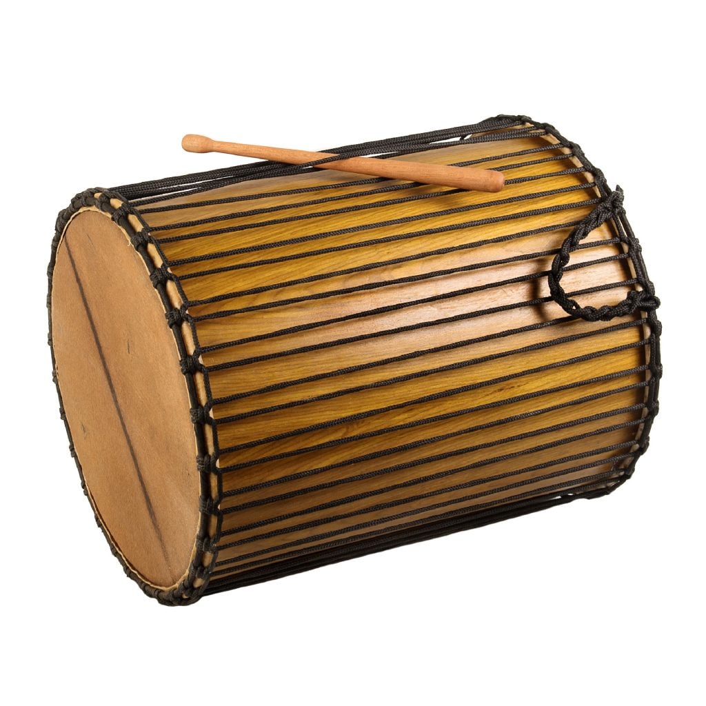 Large Dundun Drum Set – Handcrafted from Recycled Wood