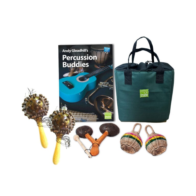 African Percussion Sets – Classroom-Ready 5-Player Pack