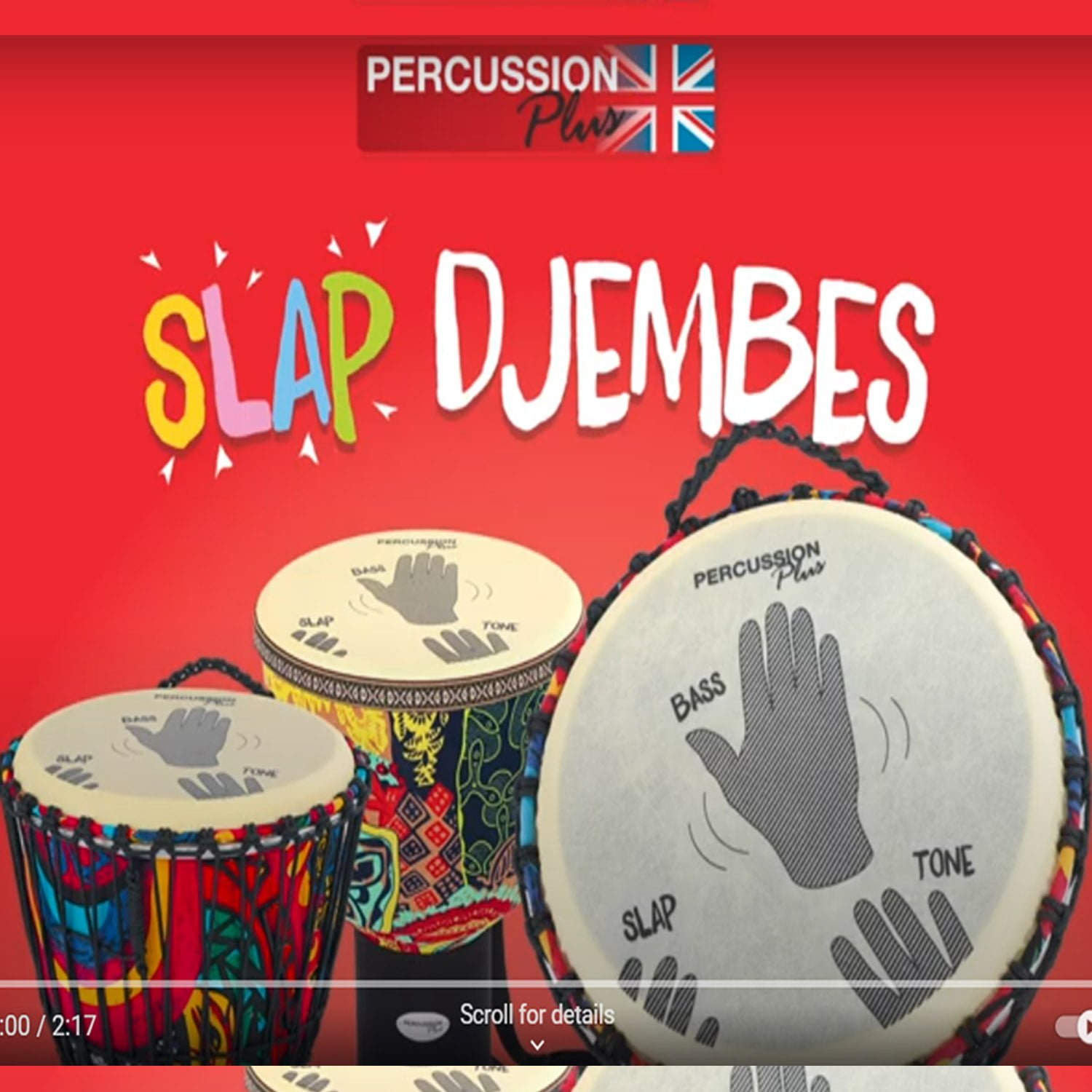 Percussion Plus Slap Djembe Review | Drums for Schools