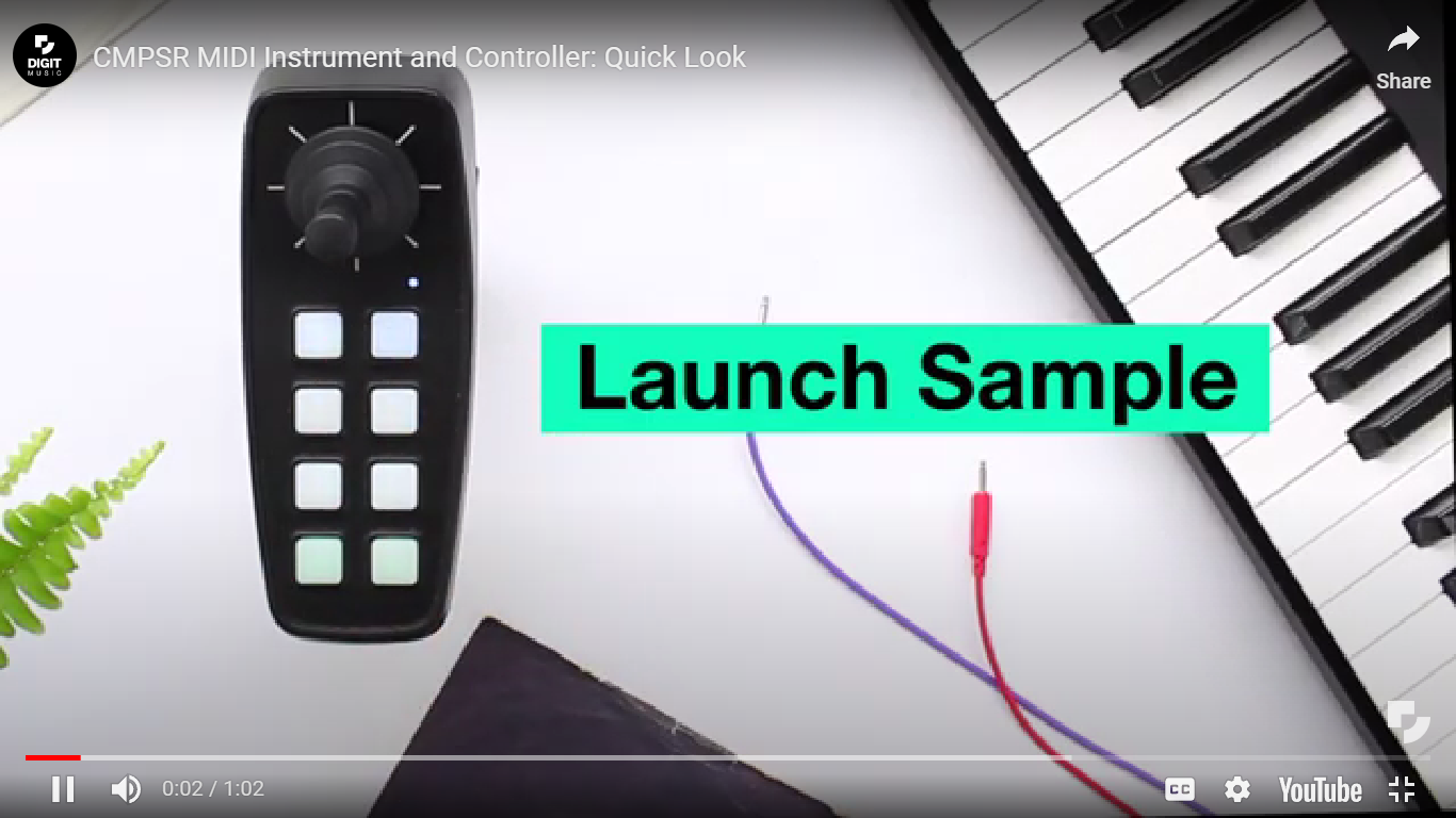 CMPSR MIDI Instrument and Controller: Quick Look | Drums for Schools